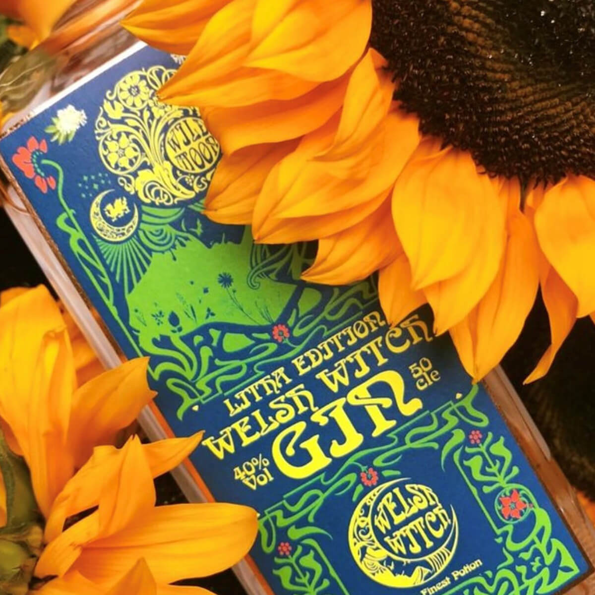 Welsh Witch - Litha Elderflower Gin - WILD MOON