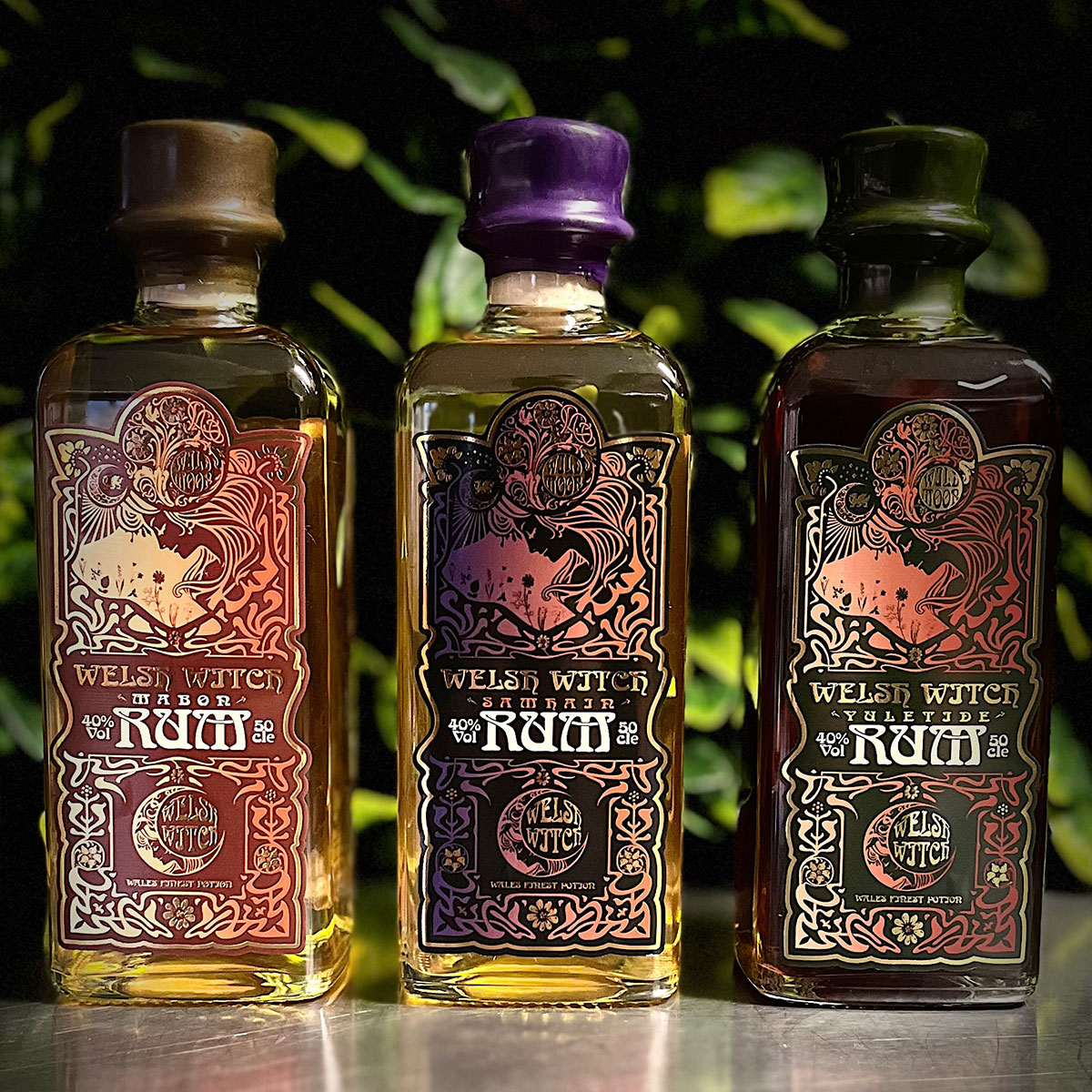Welsh Witch Samhain Rum - Premium Welsh Rum - WILD MOON