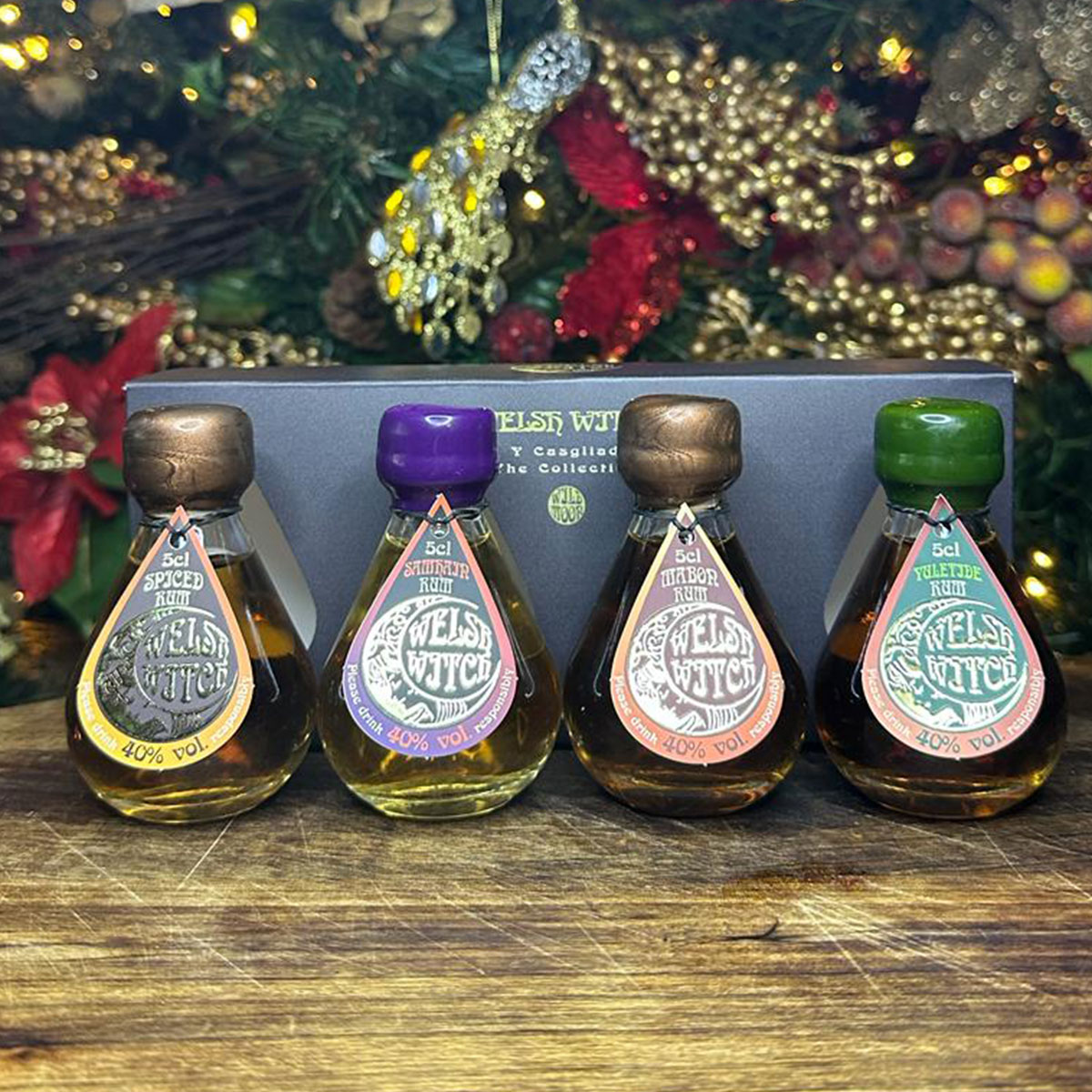 Welsh Witch Rum Collection Potion Box - WILD MOON