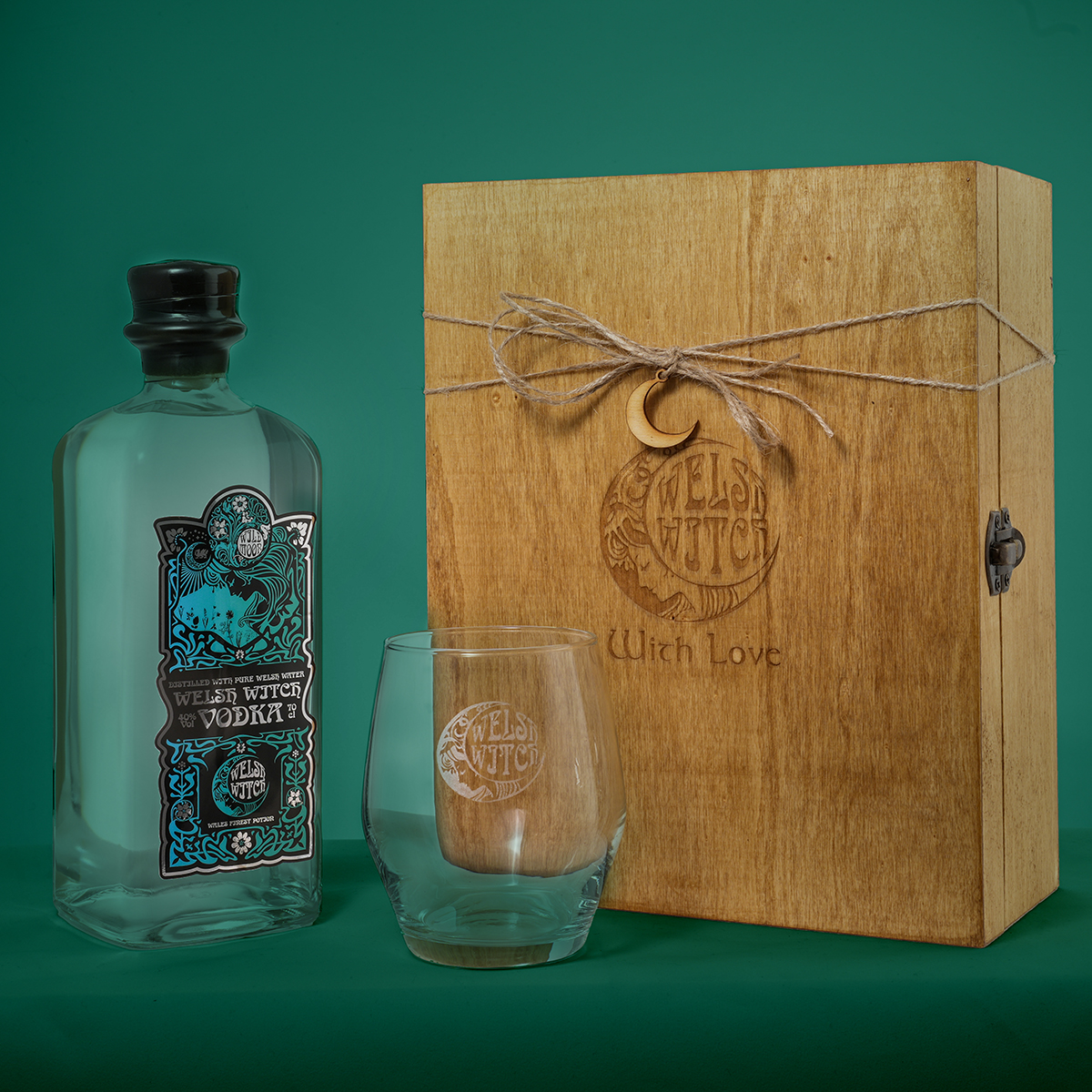 Luxury Vodka Gift Box - Vodka & Spirit Glass Gift Set